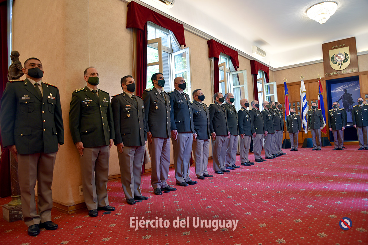 Ceremonia de ascenso al grado de Coronel - Ejército Nacional