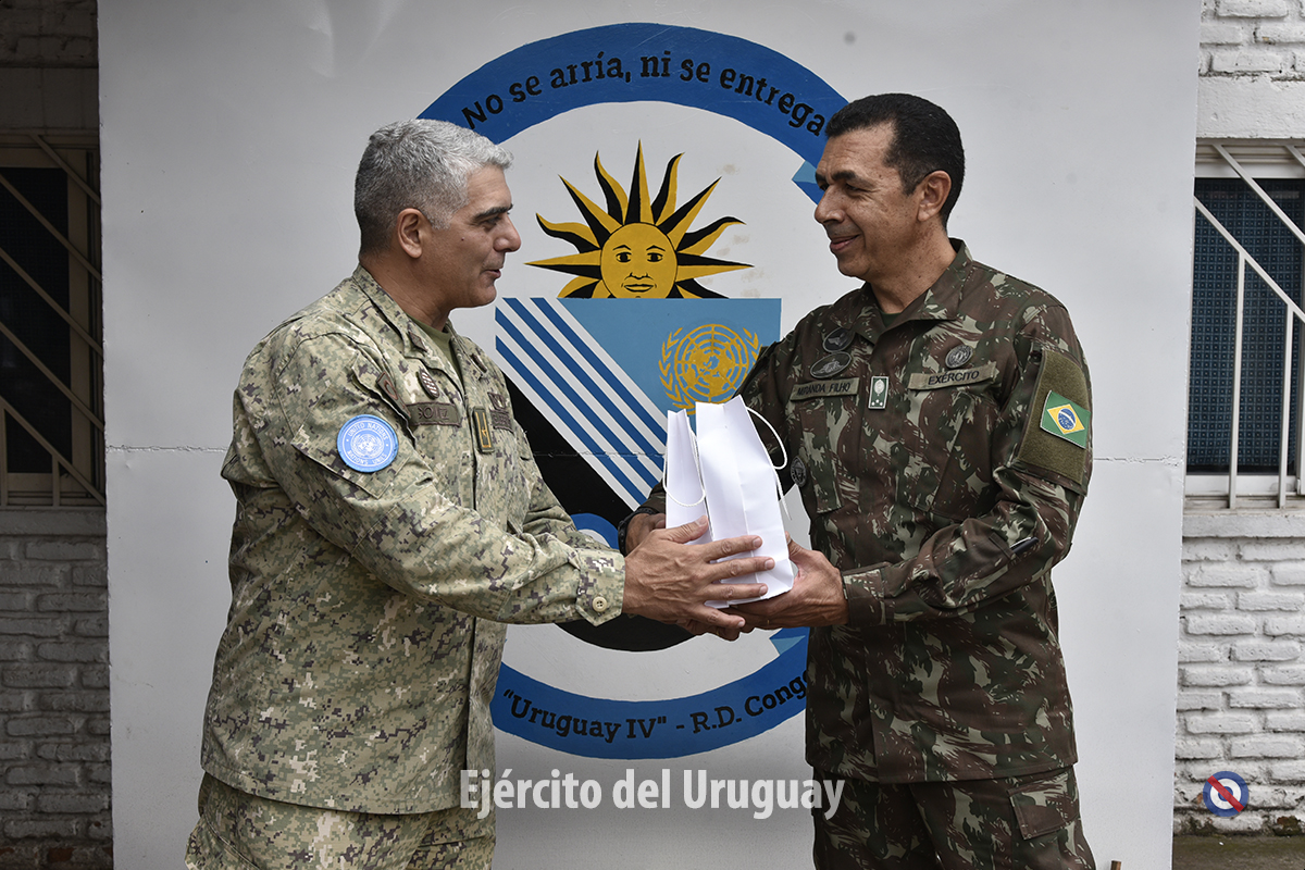 Bienvenida al nuevo Comandante de la MONUSCO - Ejército Nacional